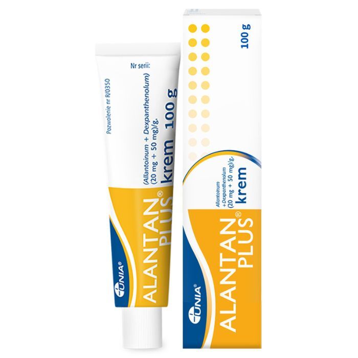 Alantan Plus (20mg+50mg)/g, krem, 100g - Apteka Internetowa Lek24.pl