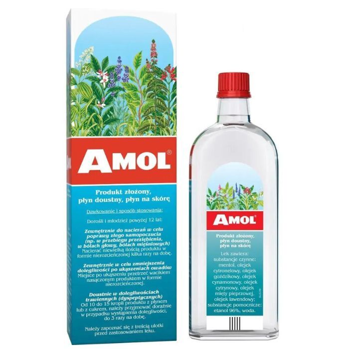 Amol, lek złożony, płyn doustny i na skórę, 250ml - skład - Preparaty ... Amol, lek złożony, płyn doustny i na skórę, 250ml - skład - Preparaty ...
