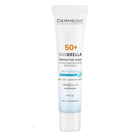 Dermedic Sunbrella, matujący krem ochronny, SPF 50+, 40ml - Ochrona ...