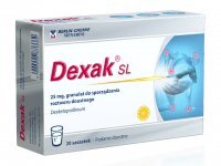 Dexak SL 25mg, granulat, 20 saszetek IR* - Bóle menstruacyjne - Apteka ...