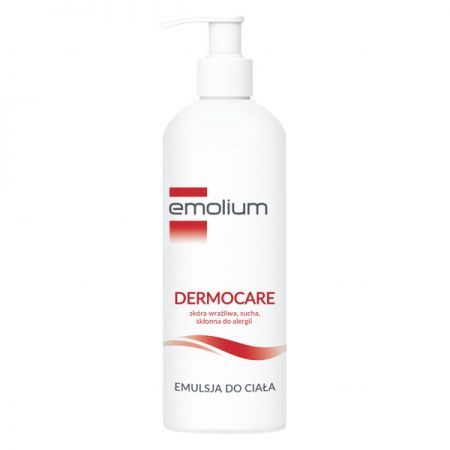 Emolium Dermocare, emulsja do ciała, od urodzenia, 400ml - Pielęgnacja ...