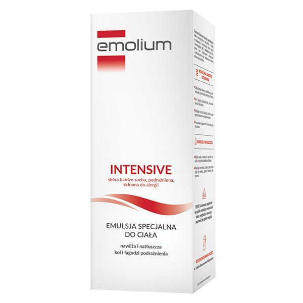 Emolium Intensive, emulsja specjalna do ciała, od 1 miesiąca życia ...