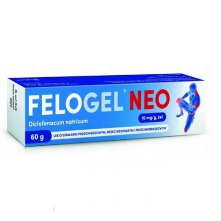 Felogel Neo, 10mg/g, żel, 60g - Bóle mięśni i stawów - Apteka ...