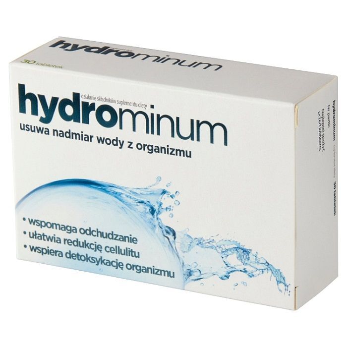 Hydrominum, 30 tabletek - Oczyszczanie - Apteka Internetowa Lek24.pl