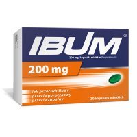 Ibum Supermax 600mg, 10 kapsułek - Ból głowy - Przeciwbólowe - Leki i ...