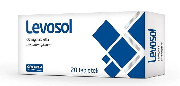 Levosol 60mg, 20 tabletek - Kaszel suchy - Apteka Internetowa Lek24.pl
