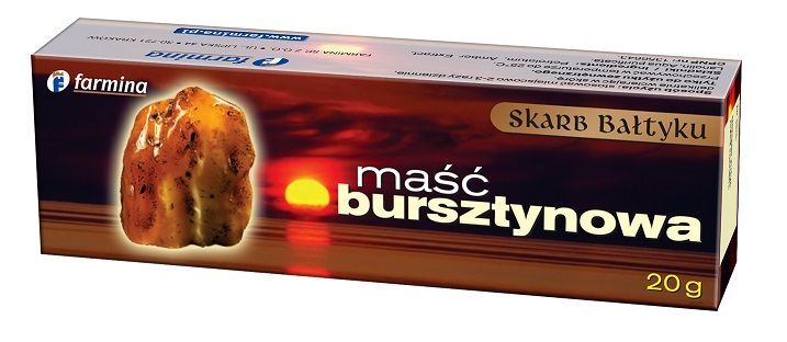 Maść bursztynowa, Skarb Bałtyku, 20g - Dolegliwości reumatyczne ...
