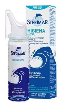 Sterimar Higiena Nosa, woda morska, spray, 50ml - Wody morskie - Apteka Internetowa Lek24.pl