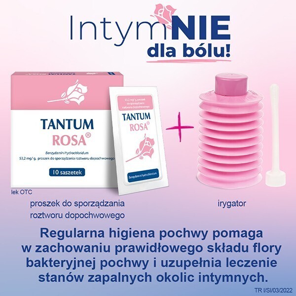 Tantum Rosa, irygator, 500ml - Infekcje dróg moczowych - Apteka ...