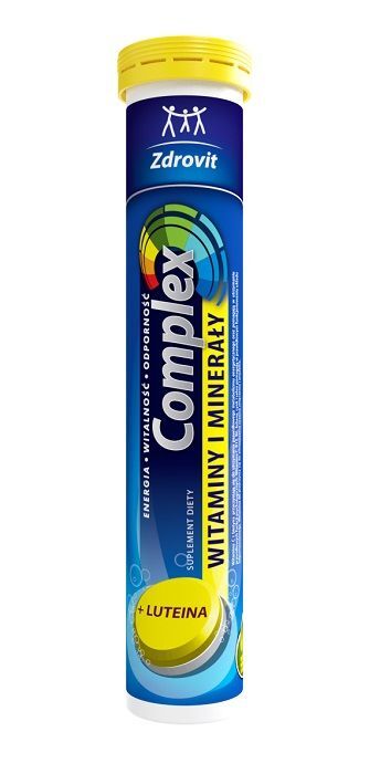 Zdrovit Complex Multiwitamina i Minerały + Luteina, 24 tabletki ...